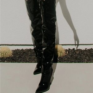 Marigold Shadows | Shoes | Marigold Shadows Over The Knee Thigh High ...